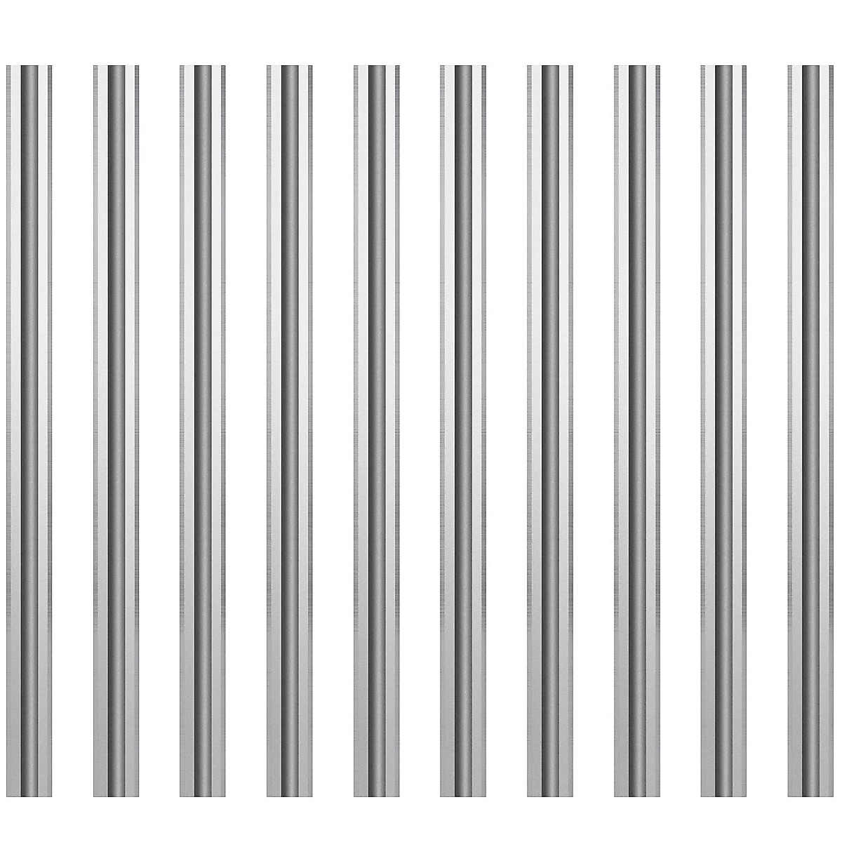 3-1/4 Inch Portable Tungsten Carbide Planer Blades for Makita KP0800K, Bosch PL2632K PA1202, DeWalt DW680K DW6654, Hitachi P20SBK, Freud, Ryobi, Wen, Black&Decker, Craftsman Most Hand Planer, 10 Pack