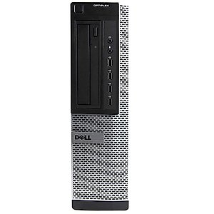 Dell Optiplex Business Desktop Computer PC (Intel Quad Core i5-2400 3.1GHz CPU, 8GB DDR3 Memory, 2TB HDD, DVD, VGA, RJ45, Displayport, Windows 10 Home) (Renewed)