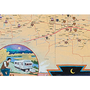 The Hillerman Indian Country Map And Guide