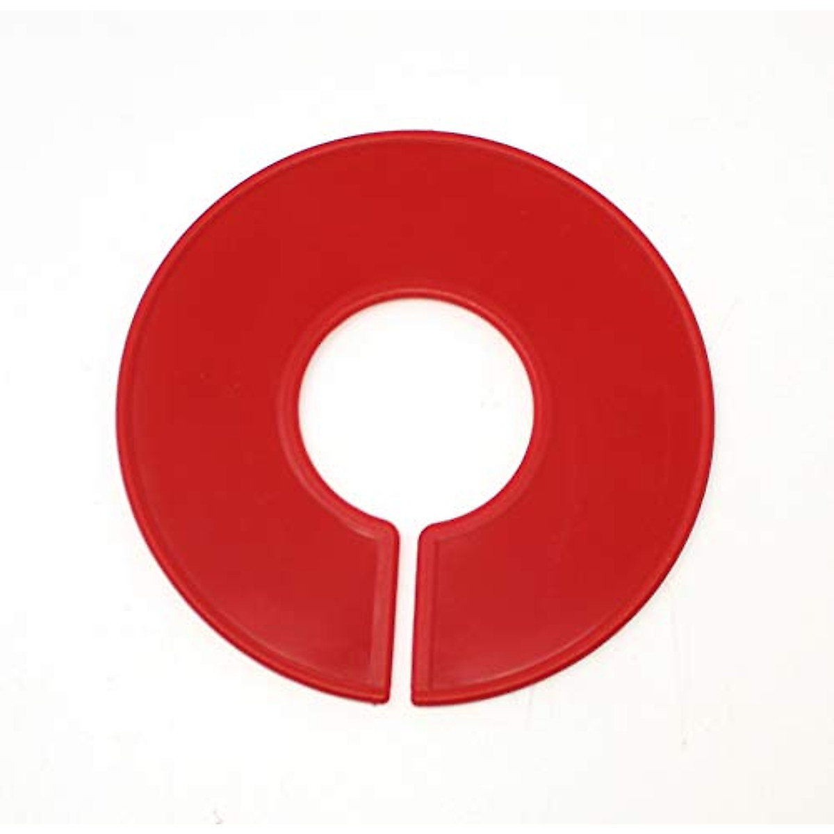 JSP Manufacturing Red Round Plastic Blank Rack Size Dividers - Multi-Pack (25)