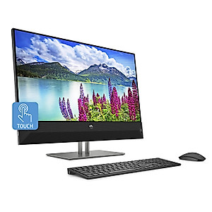 HP Pavilion 24 All-in-One PC 23.8" Touchscreen, Intel Core i5-8400T, Intel UHD Graphics 630, 1TB HDD + 16GB Optane memory, 4GB SDRAM, Wireless Mouse and Keyboard, FHD Privacy Webcam, 24-xa0053w