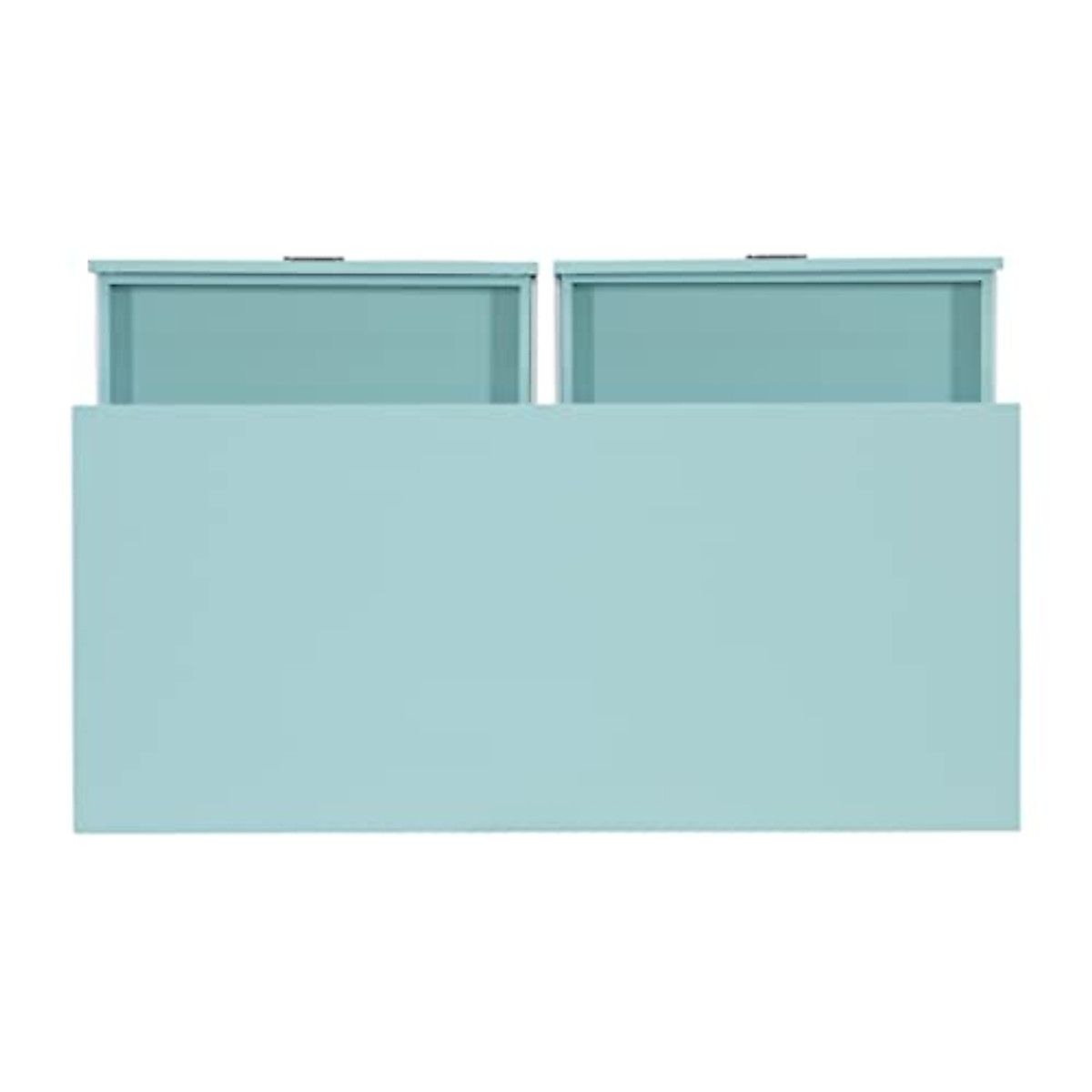 Linon Home Décor Jaycee Blue Writing Desk, 20"D x 44"W x 30"H, Blue