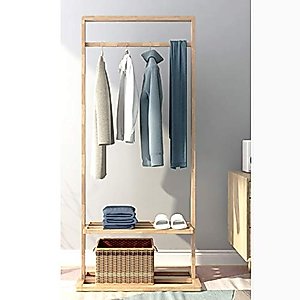 XI FA Clothing Display Rack Stand - Vintage Coat Stand- Clothes Hat Rack Shelf Shoe Clothes Hangers can Keep Your Clothes and Articles Tidy and Easy to take Frame for Bedroom Living Room Hallway