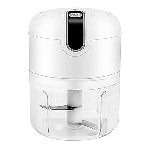 Multi Functional Cooking Electromechanical Meat Mince Machine Home Meat Grinder Garlic Rope (White, One Size)
