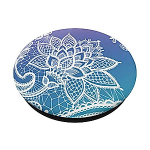 Floral Lace Mandala Phone Popper PopSockets Swappable PopGrip