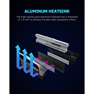 Acer Predator Apollo RGB 16GB (8GBx2) Gaming RAM 4133 MHz DDR4 CL19 1.4V Desktop Computer LED Memory Kit - BL.9BWWR.254