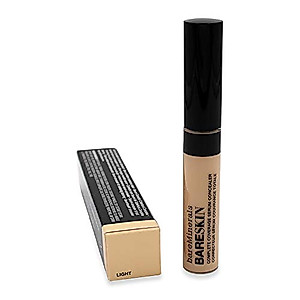 bareMinerals Bareskin Complete Coverage Serum Concealer for Women, Light, 0.2 Fl Oz