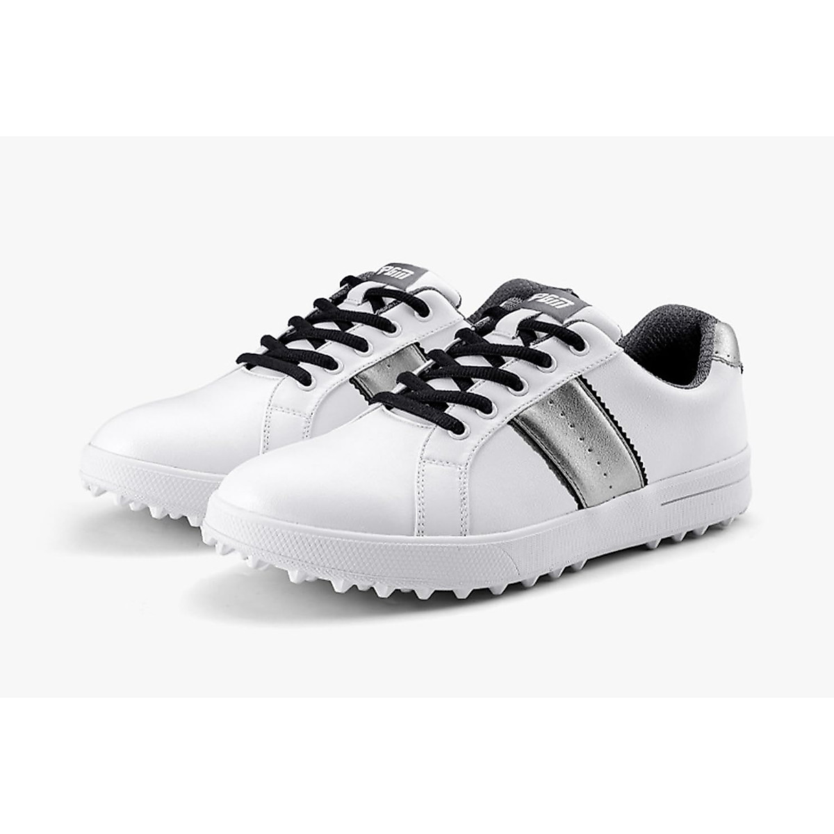 Ybberik Women's Golf Shoes Spikeless Breathable Grey
