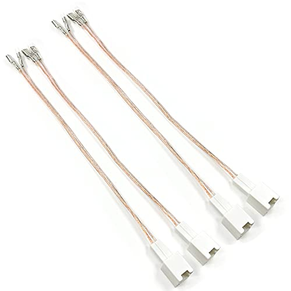 4 Pack Speaker Wire Harness Adapter Replacement for Nissan Speaker Harness 2004-2021, Infiniti Speaker Harness 2006-2018 Car Speaker Connector Harness Adapter