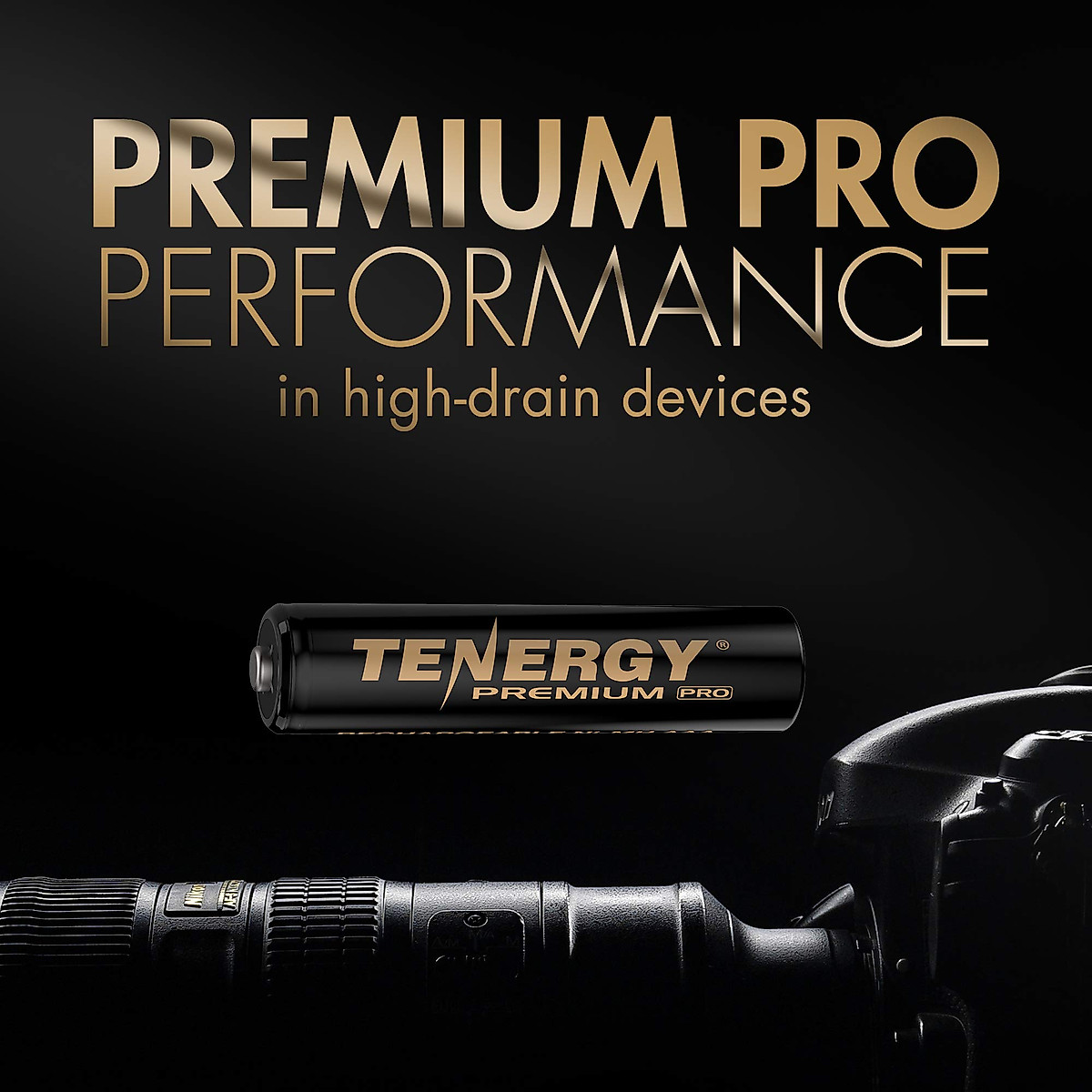 Tenergy Premium PRO Rechargeable AAA Batteries, High Capacity 1100mAh NiMH AAA Battery, 24 Pack Rechargeable Batteries