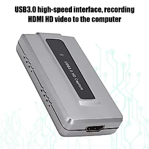 USB3.0 HDMI Video Caputure Card 1080P for WiiU for 360 for One for/HDMI Camera/Medical Device, etc