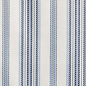 Exclusive Home Ricardo Total Blackout Roman Shade, 23"x64", Blue