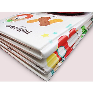 Parklon Portable Play Mat - Double-Sided ABC + Zig Zag (78.7 x 55.1 x 0.4")