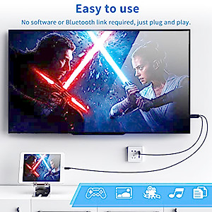 DRYMOKINI Lighting to HDMI Cable, i-Phone to TV Mirroring Cable 1080P, Digital AV Adapter Cable, Compatible with Phone 13/12/11XR/X/8/7/6, Pad Air/Mini/Pro/i-Pod Touch to TV/Projector