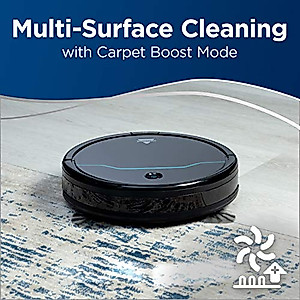 BISSELL EV675 Robot Vacuum Cleaner for Pet Hair with Self Charging Dock, 2503, Black