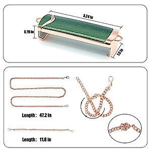 Universal Cell Phone Lanyard Holder, 120cm Crossbody Necklace Lanyard & 30cm Rose Gold Phone Lanyard+ Emerald Green Phone Holder Wrist Strap Compatible with iPhone 14 13 12 and Most Smartphones