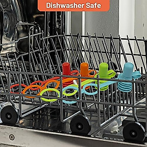 Silicone Baby Water Bottle Cap, Bottles Top Spout Adapter Replacement for 28mm Standard Water Bottles, for Kids and Adults, Protects Kids Mouth - BPA Free - 4 Pack