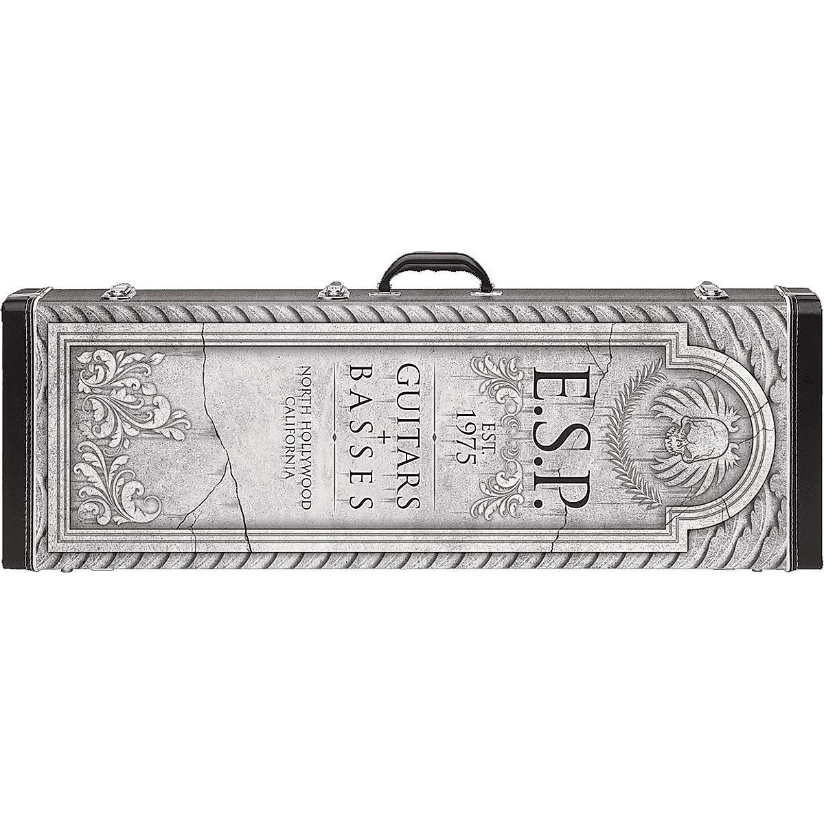 ESP LTD KH-WZ Signature Series Kirk Hammett White Zombie Electric Guitar with Case