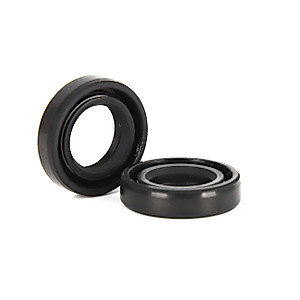 Royal Sun 2Pcs Crankcase Gear Shifter Shaft Oil Seal Compatible with Honda TRX250,350,450,500 Foreman 400,450,500 FourTrax Rancher 350,420 CR60R CR80R CR85R ATC250R Replace 91202-444-023