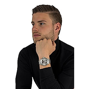 Invicta Men's Specialty Quartz Watch with Stainless Steel Band, Silver (Model: 6620)