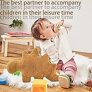 voiv Dino Nugget Pillow - Party Decorations and Birthday Decorations with Chicken Nugget Plush Toys, Creative Gifts for Boys and Girls (Tyrannosaurus rex)