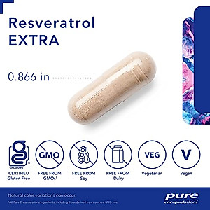 Pure Encapsulations Resveratrol Extra | Supplement to Support Healthy Cellular and Cardiovascular Function* | 120 Capsules