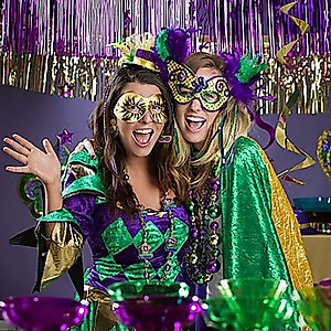 Mardi Gras Beaded Earrings Dangling Festival Boho Mask Llama Seed Bead Dangle Earrings Statement Fun Alpaca Drop Earrings for Women Carnival Parade Party Jewelry