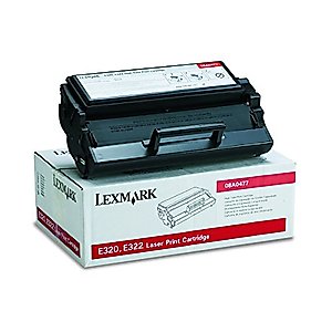 Lexmark 08A0477 High Yield Black Toner Cartridge for Lexmark e320 & e322