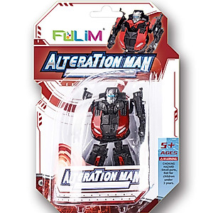 8 Pcs Mini Car Robot Toys, 3.5-inch Small Hero Action Figures, Birthday Favors Toys for Kids Age 5 and up.