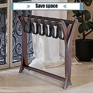 SYBELIJAH Luggage Rack, Luggage rack, Folding luggage rack for Guest Room, Bedroom Hotel, Living Room