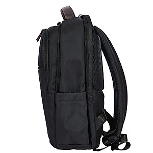 Bric's 13 Inch Laptop Bag - Large Travel Backpack for Men and Women - Sienna Collection - Black