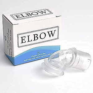 2 Packs Replacement Elbow/Swivel Compatible with DreamWear and DreamWisp,Tubing Quick-Release Elbow & Prevent Air Leakage,Great-Value Supplies by Medihealer
