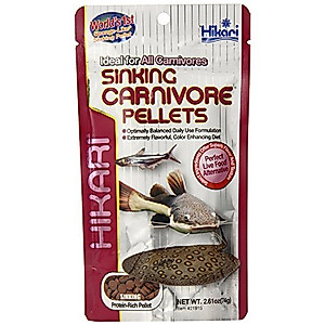 Hikari Sinking Carnivore Pellets for Pets, 2.61-Ounce 2 pack by HIKARI