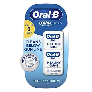 Oral-B Glide Pro-Health Original Floss Twin Pack 100 M, Packaging may vary