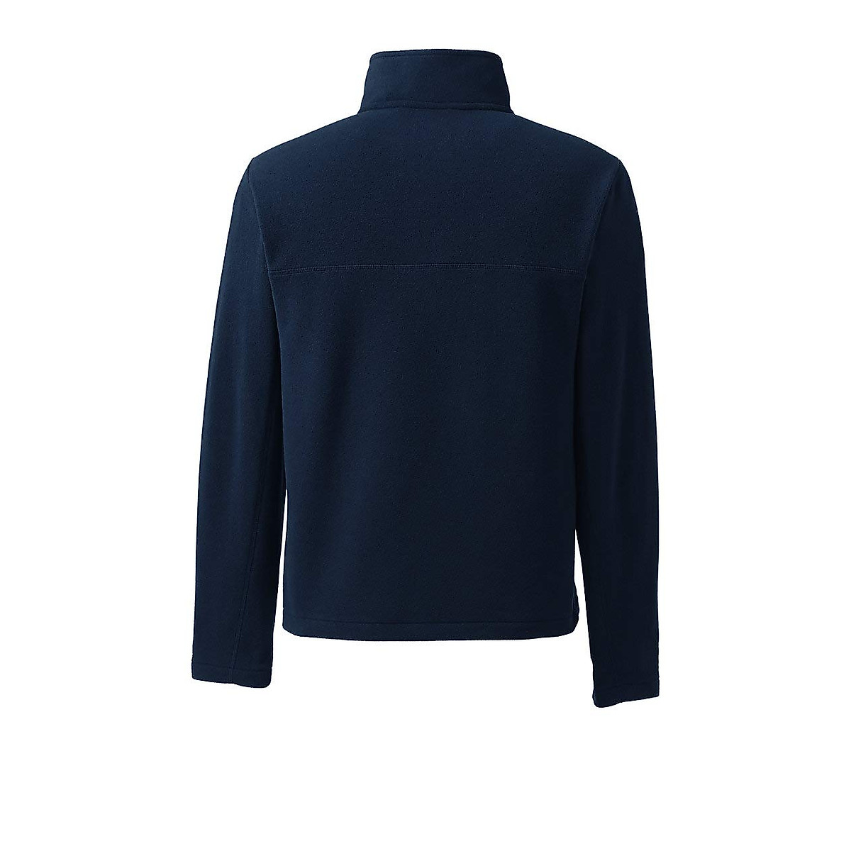 Lands' End Mens T100 Fleece Quarter Zip Radiant Navy Regular Large