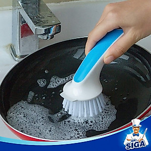 MR.SIGA Pot and Pan Cleaning Brush - Pack of 2