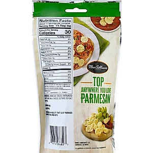 Mrs. Cubbison's Cheese Crisps - 100% Real Cheese, Keto Friendly, Great for Snacking and Salad Topper - Parmesan Flavor, 1.98 Ounce (Pack of 1)