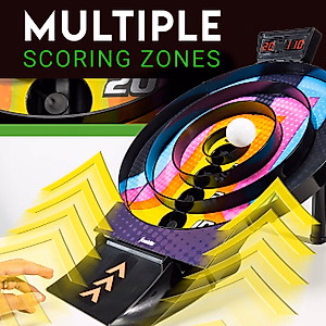 Franklin Sports Whirl Ball Game - Gameroom Ball Rolling Game for Kids + Adults - Indoor , with Balls Included - Roll a Ball Arcade Style Bowling Game Set - In-Home Family Game