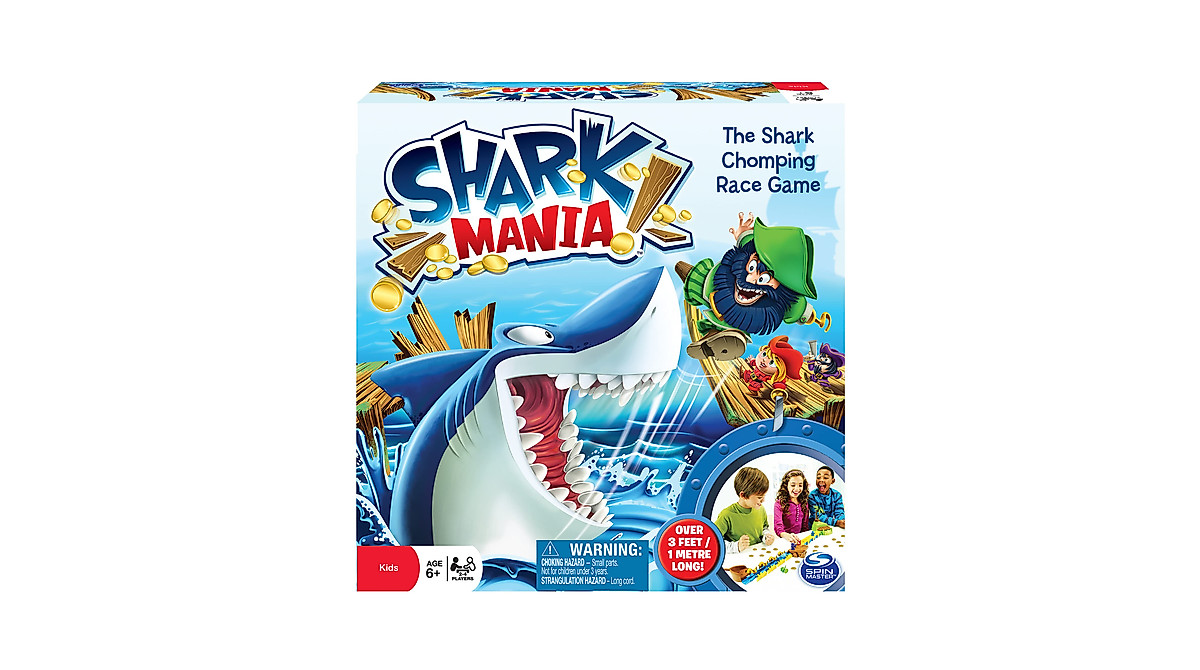 Shark Mania Board Game - Fun for Family Nights