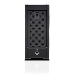 SanDisk Professional 96TB G-RAID Shuttle 8 - Transportable Enterprise-Class 8-Bay External Hard Drive, Thunderbolt 3 and USB-C, Hardware RAID, Up to 1900MB/s Read - SDPH48H-096T-NBAAB