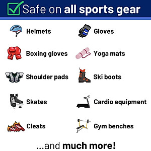 Vapor Fresh Sports Cleaner and Deodorizer - Sports Gear Odor Eliminator, Boxing Glove Deodorizer, Gym Equipment Spray, Natural and Plant Based, 16 Fl Oz (3-Pack)