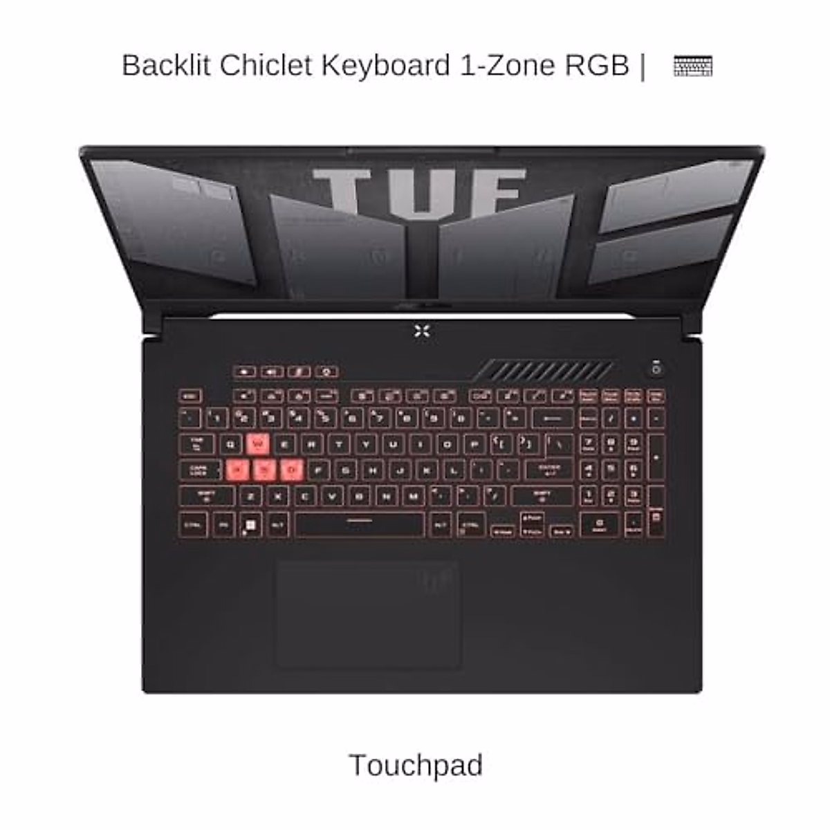 HIDevolution ASUS TUF Gaming A17 FA707XU 17.3" FHD 144Hz, 4.0 GHz Ryzen 9 7940HS, RTX 4050, 32 GB DDR5 RAM, 1 TB PCIe SSD, Windows 11 Pro