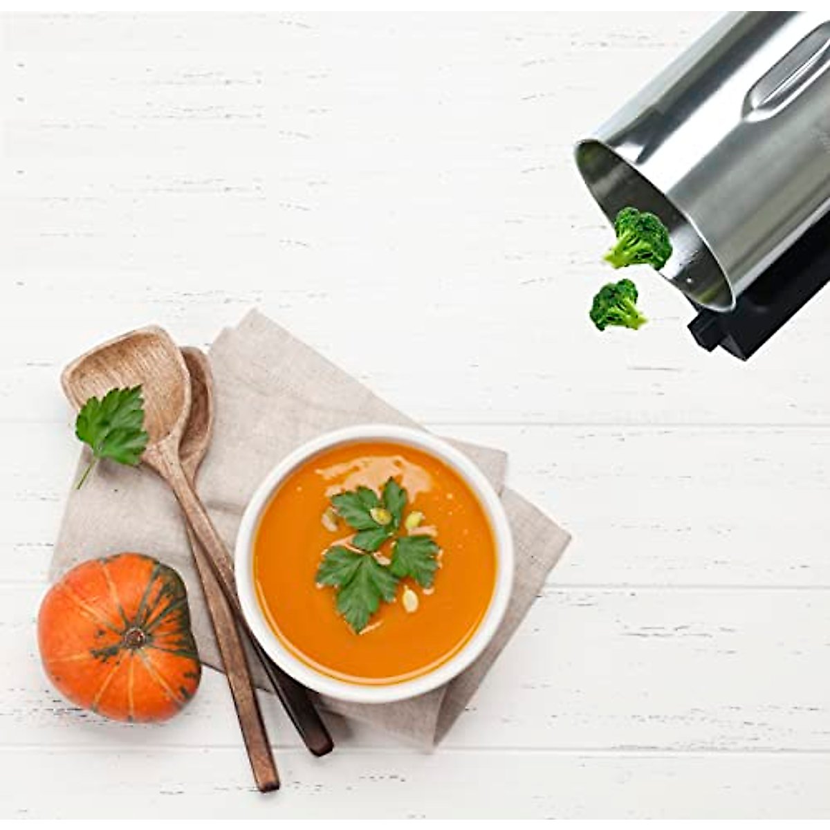 bathivy Soup Maker, Automatical Multi-Function Fresh Soup and Smoothie Make Machine | 2 Liters, 6 Functions, Stainless Steel, LED Display | Blend, Smooth, Chunky, Compote, Pre-heat, Clean (Red)