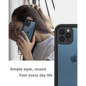 LOVE BEIDI Design for iPhone 12 Pro Max Waterproof case 6.7'', Full Body Shockproof case for iPhone 12 Pro Max Case with Screen Protector, Dust Proof Phone Case Cover for iPhone 12 Pro Max (Black)