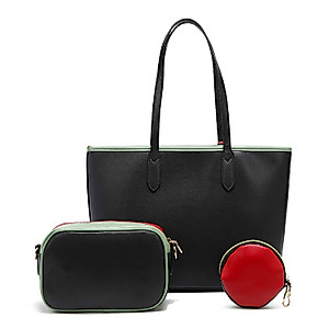 NIKKY EYE CONTACT SHOPPER BAG 3PC SET