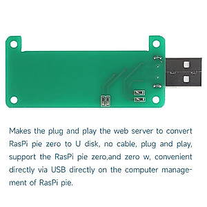 Compatible for Pi Zero USB Addon Expansion Board USBA Add On Extenstion Board with Acrylic Case Compatible for Pi Zero 2 W WH 1.3