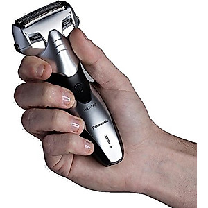 Panasonic Arc3 Electric Shaver 3-Blade Cordless Razor with Wet Dry Convenience for Men, ES-SL83-S