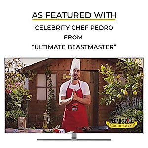 Vaello 18" Outdoor Paella Set for up to 12 people with gas burner, rust-free non-stick FREE Spatula