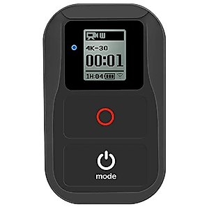 Suptig Remote WiFi Remote Compatible for Gopro Hero 8 Hero 7 Black Hero 6 Hero 5 Hero 4 Hero Session Hero 3 Hero 3+ Hero +LCD Max Fusion Waterproof Wireless Remote WiFi Remote (Black)