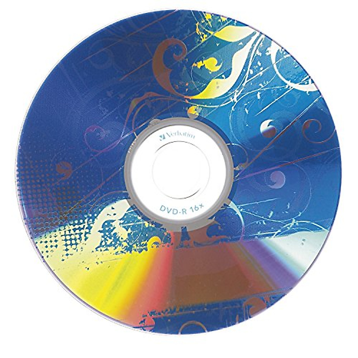 Verbatim 97503 DVD-R 4.7GB 16x Kaleidoscope Recordable Media Disc - 20 Disc Spindle - Assorted Colors